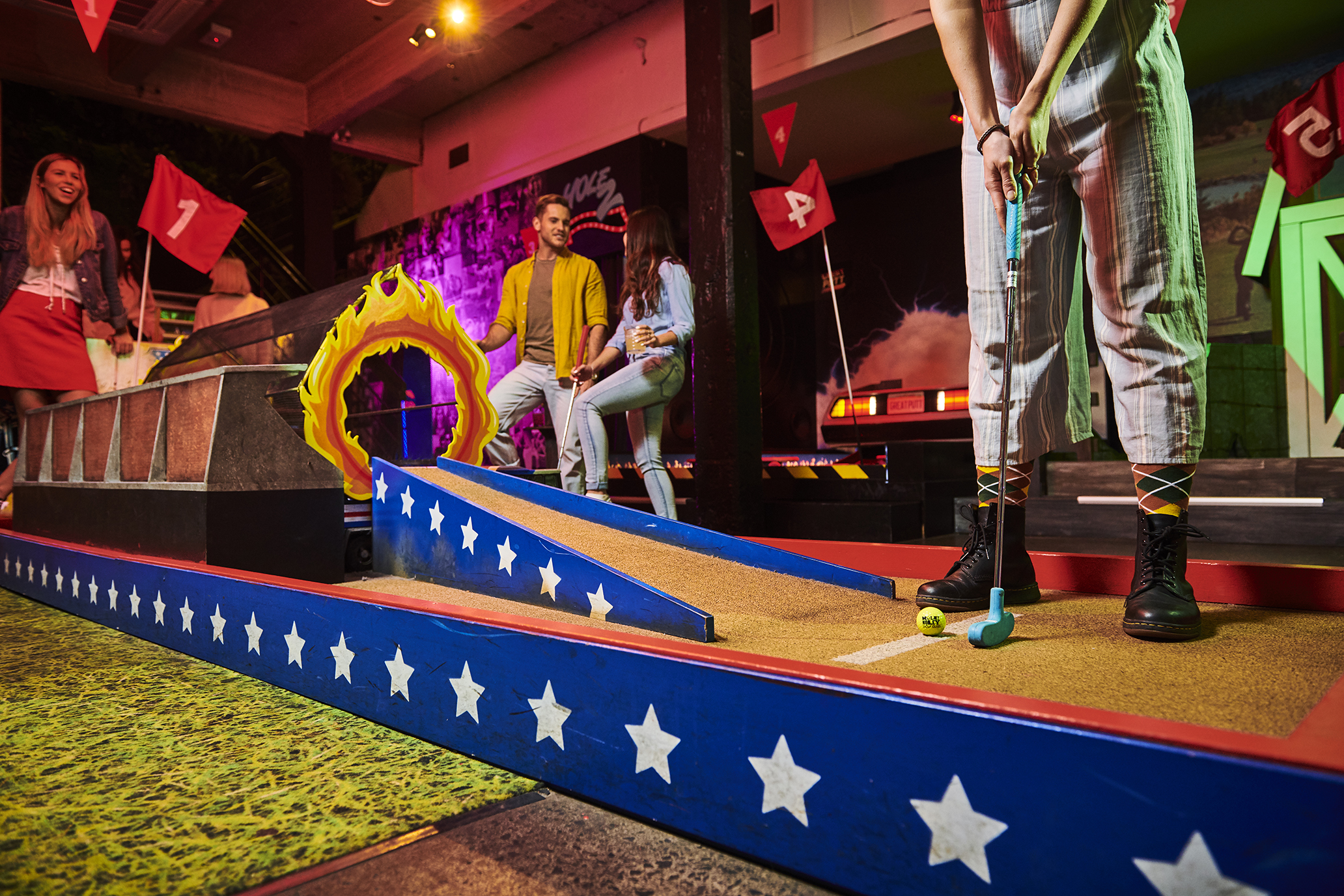 Mini Golf, Putt Putt, Santa Monica CA | Holey Moley Golf Club