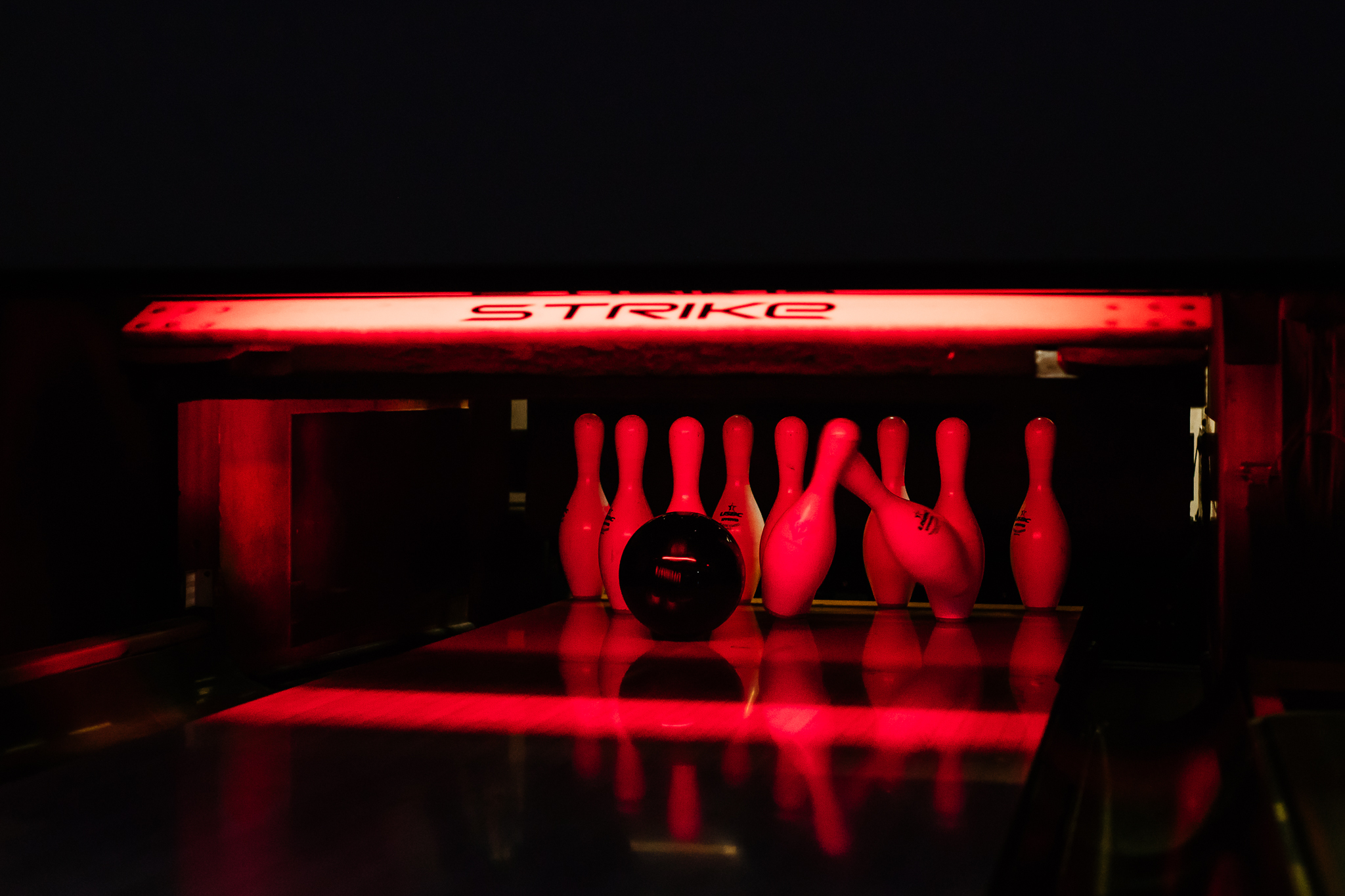 Bowling Strike Sign