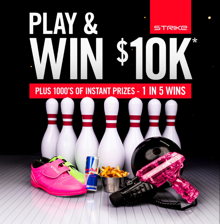 Play & Win at Strike!