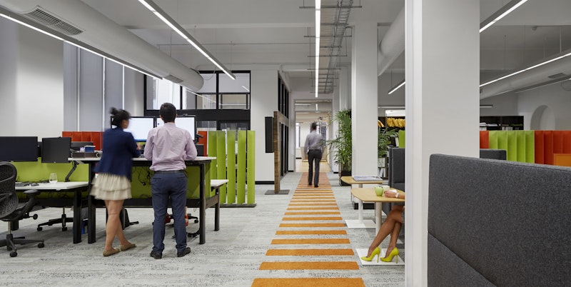 BuzziBlinds Classic, acoustic room divider | BuzziSpace