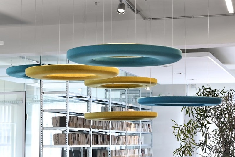 BuzziDonut, sound-absorbing panel | BuzziSpace