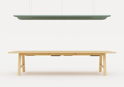 BuzziZepp, a suspended acoustic element | BuzziSpace