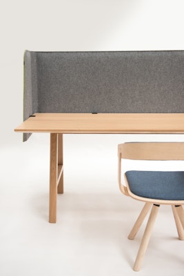 BuzziWrap Desk, acoustic panel for existing desks | BuzziSpace