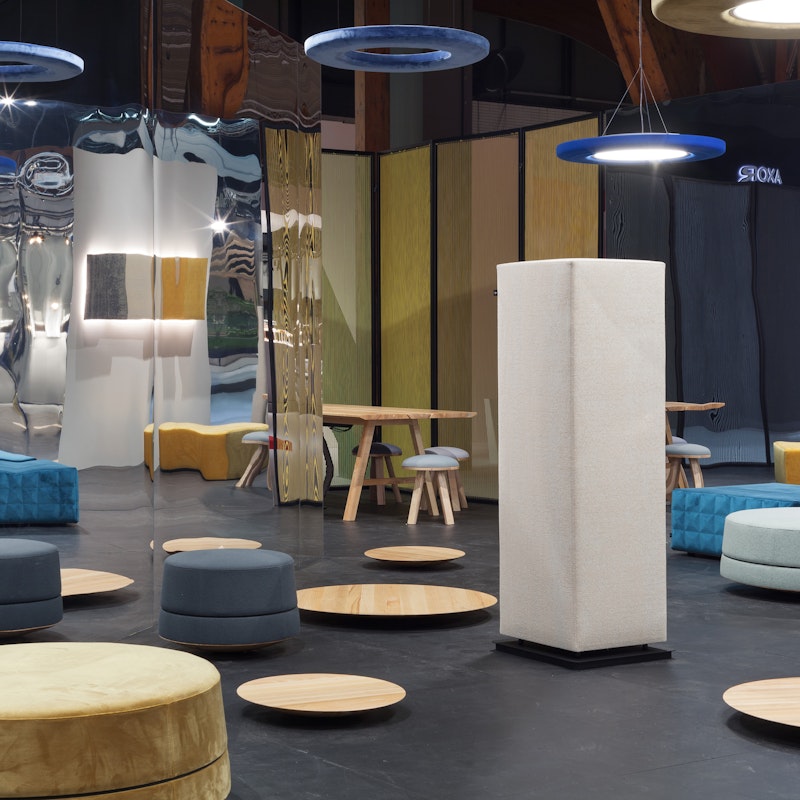 BuzziBalance, rocking board with/without sound absorbing seating ...