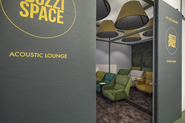BuzziMe, sound-absorbing lounge chair | BuzziSpace
