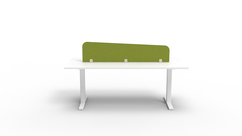 BuzziTripl Desk, desk partition in felt | BuzziSpace