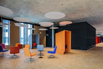 BuzziBooth, acoustic phone booth and workstation | BuzziSpace