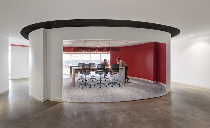 BuzziGrid, schallreduzierendes Deckenelement in BuzziFelt | BuzziSpace