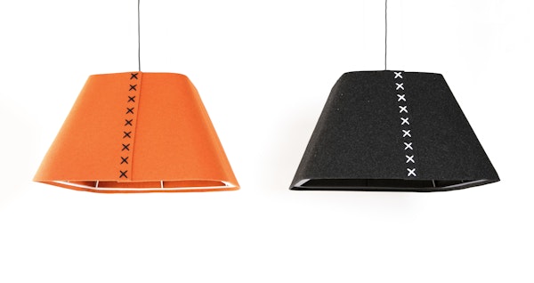 BuzziShade Square, sound-absorbing lighting | BuzziSpace