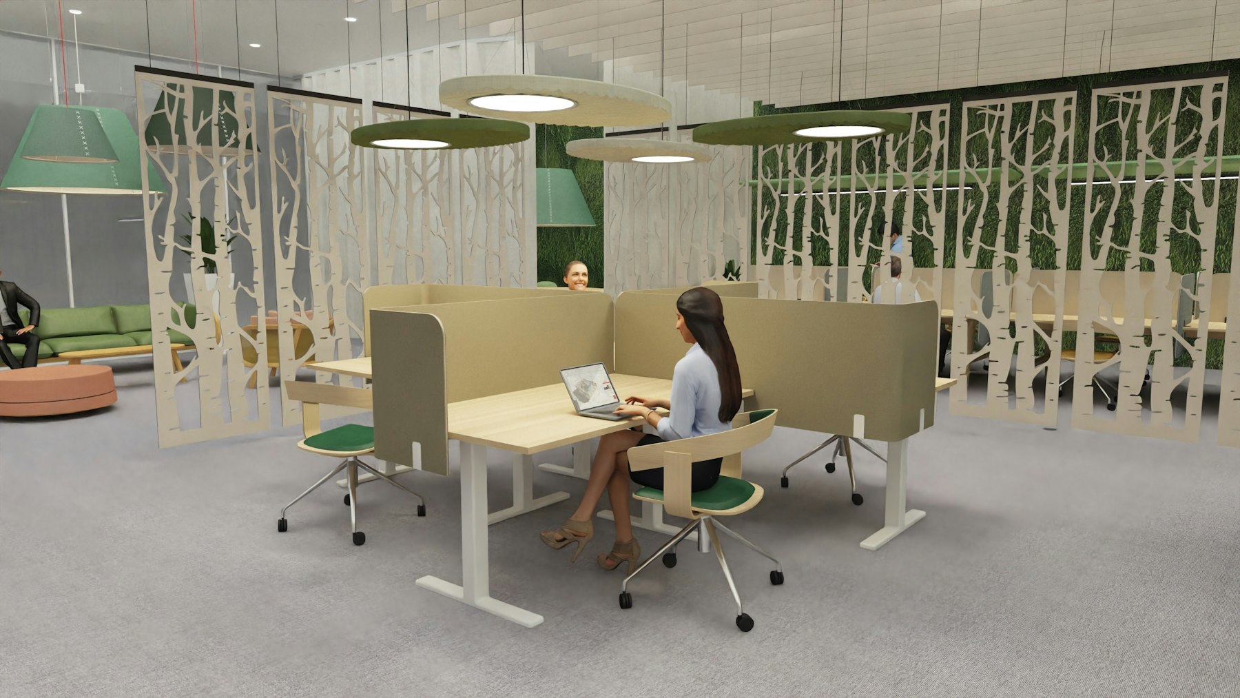 8 desk partitions for social distancing when returning to the office ...