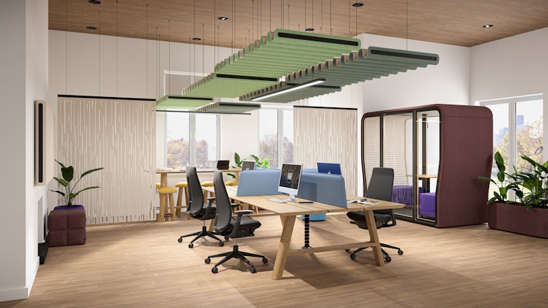 BuzziFold, A sustainable solution for your ceilings | BuzziSpace