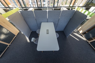 BuzziScreen, sound-absorbing room divider | BuzziSpace