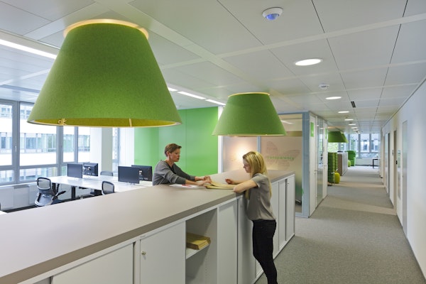 BuzziShade Pendant, sound-absorbing lighting | BuzziSpace