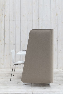 BuzziWrap FrontDesk, acoustic panel for existing desks | BuzziSpace