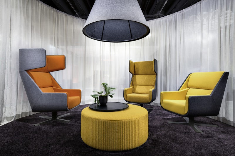 BuzziShade Pendant, sound-absorbing lighting | BuzziSpace