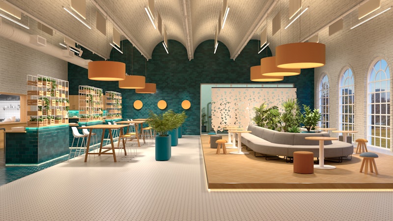 BuzziJet, acoustic pendant lighting | BuzziSpace