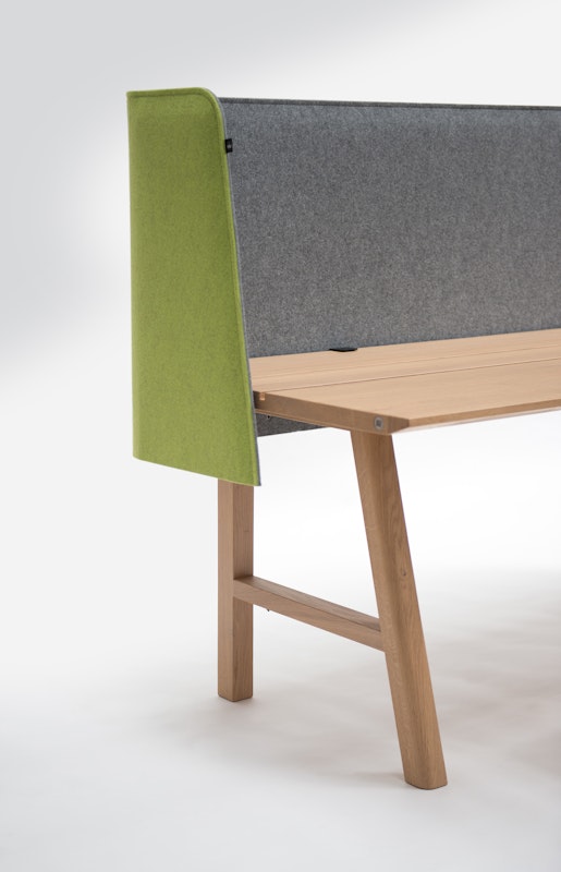 BuzziWrap Desk, acoustic panel for existing desks | BuzziSpace