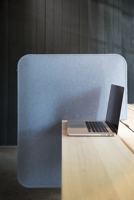 BuzziDesk Split, acoustic desk divider | BuzziSpace