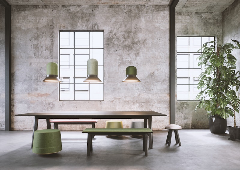 BuzziHat, acoustic hat-shaped pendant light | BuzziSpace