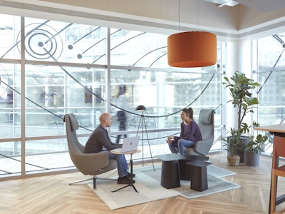 BuzziJet, acoustic pendant lighting | BuzziSpace