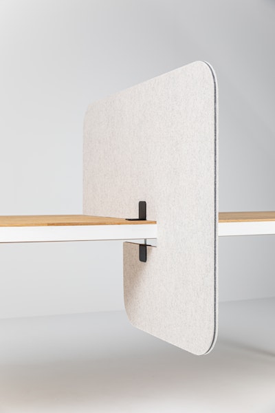 BuzziTripl Desk Split, acoustic desk divider | BuzziSpace