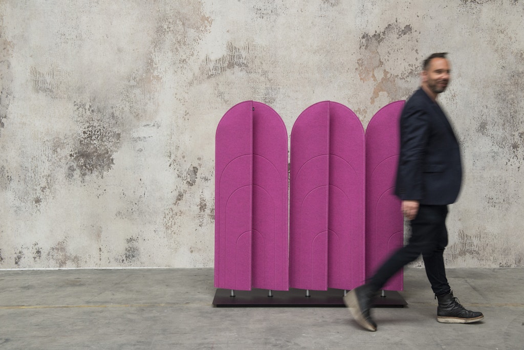 BuzziBlinds, room divider with acoustic blinds | BuzziSpace