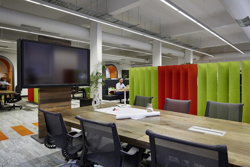 BuzziBlinds Classic, acoustic room divider | BuzziSpace