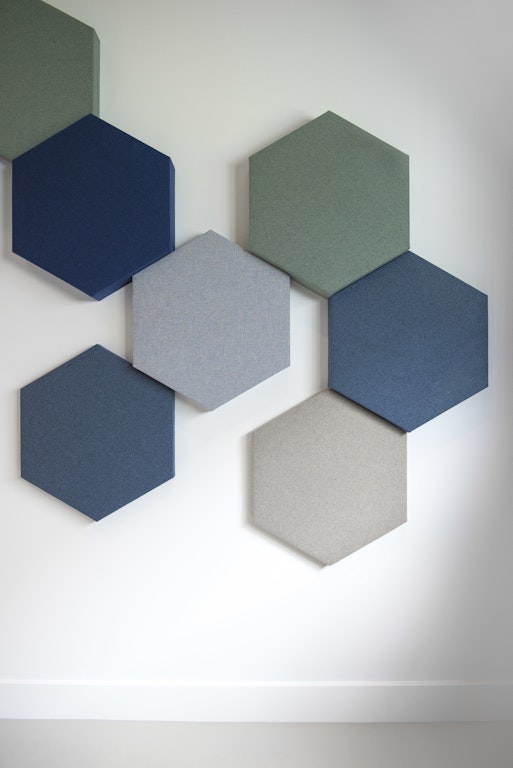 BuzziBlox, wall mounted or ceiling pendant acoustic panel | BuzziSpace
