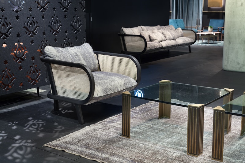 BuzziCane, soft vintage-inspired lounge sofa | BuzziSpace