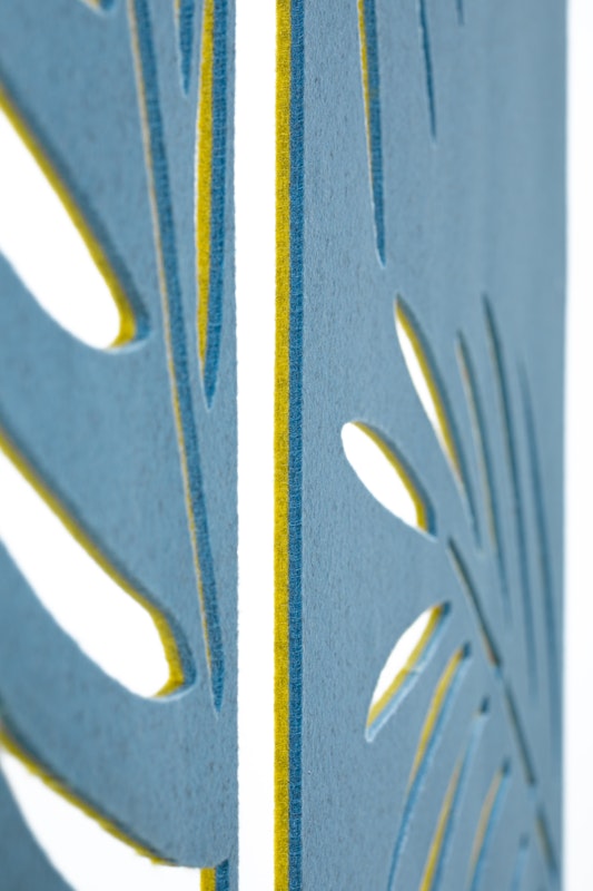 BuzziFalls, a playful hanging room divider | BuzziSpace