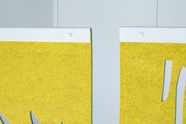 BuzziFalls, a playful hanging room divider | BuzziSpace