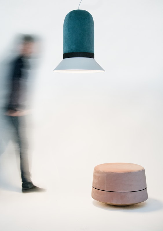 BuzziHat, acoustic hat-shaped pendant light | BuzziSpace