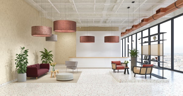 BuzziJet, acoustic pendant lighting | BuzziSpace