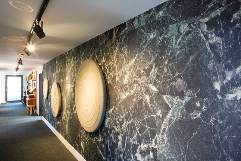 BuzziLand, suspended or wall-mounted acoustic panel | BuzziSpace