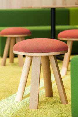 BuzziMilk, a sturdy little wood stool | BuzziSpace