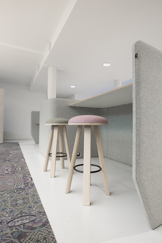 BuzziMilk, a sturdy little wood stool | BuzziSpace