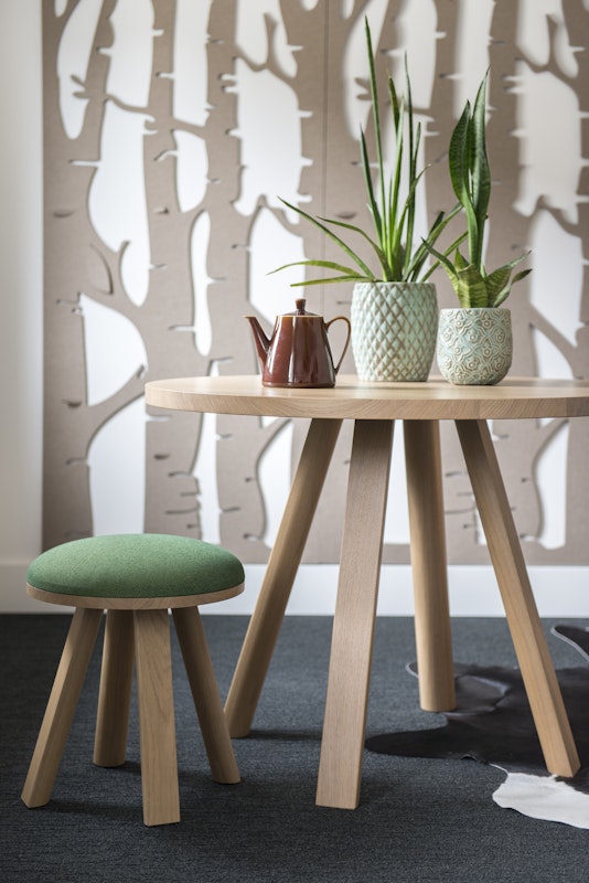 BuzziMilk Table, authentic wooden table | BuzziSpace