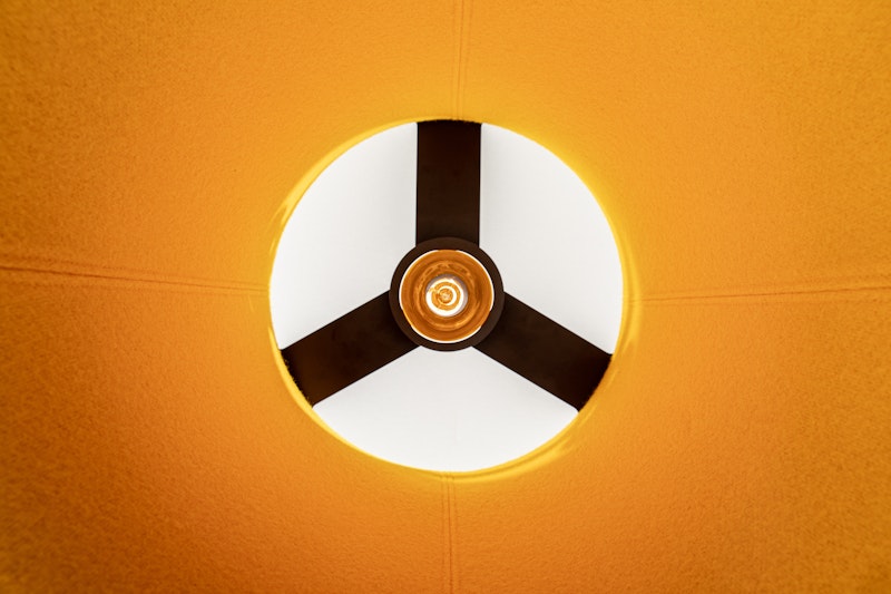 BuzziProp LED, cylindrical acoustic pendant lighting | BuzziSpace