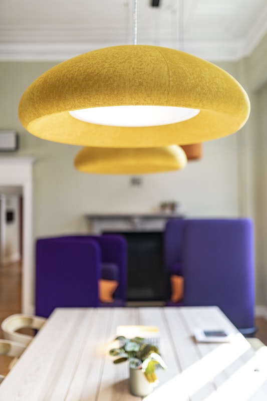 BuzziDome, elegant acoustic lighting | BuzziSpace