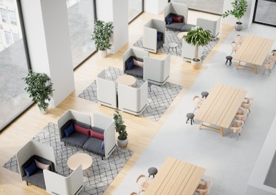BuzziSpark, high back sofa to work or rest in silence | BuzziSpace