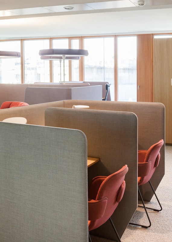 BuzziVille, poste de travail modulaire autoportant | BuzziSpace