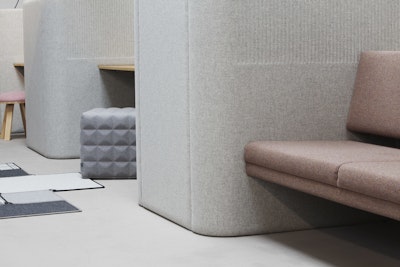 BuzziVille, freestanding modular workstation | BuzziSpace