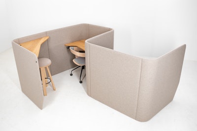 BuzziVille, freestanding modular workstation | BuzziSpace