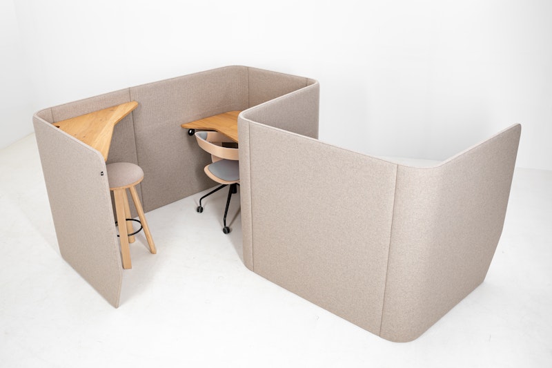 BuzziVille, freestanding modular workstation | BuzziSpace