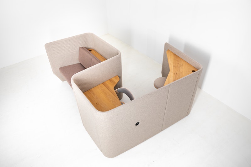 BuzziVille, freestanding modular workstation | BuzziSpace