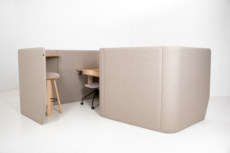 BuzziVille, poste de travail modulaire autoportant | BuzziSpace