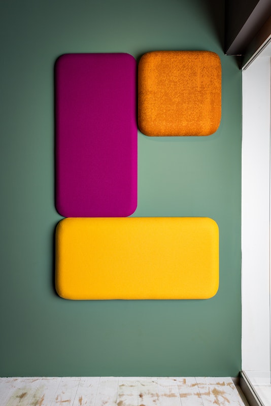 BuzziTab Soft, wall mounted acoustic panel | BuzziSpace