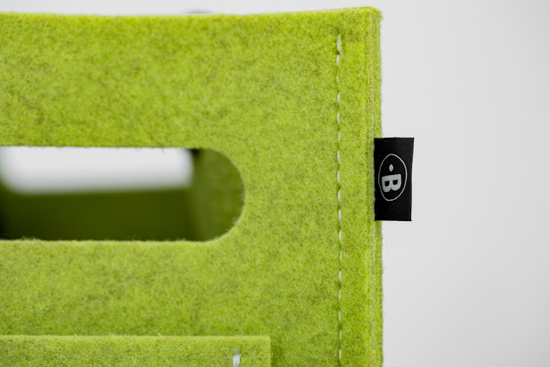 BuzziBox Travel, mobile storage box in felt | BuzziSpace