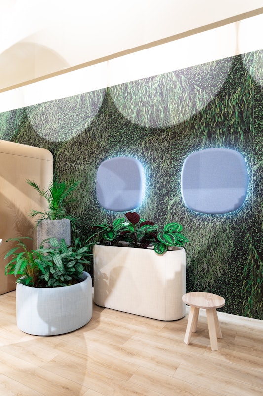 BuzziSkin Printed, acoustic wallpaper bringing walls to life | BuzziSpace