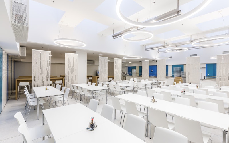 BuzziFalls, a playful hanging room divider | BuzziSpace